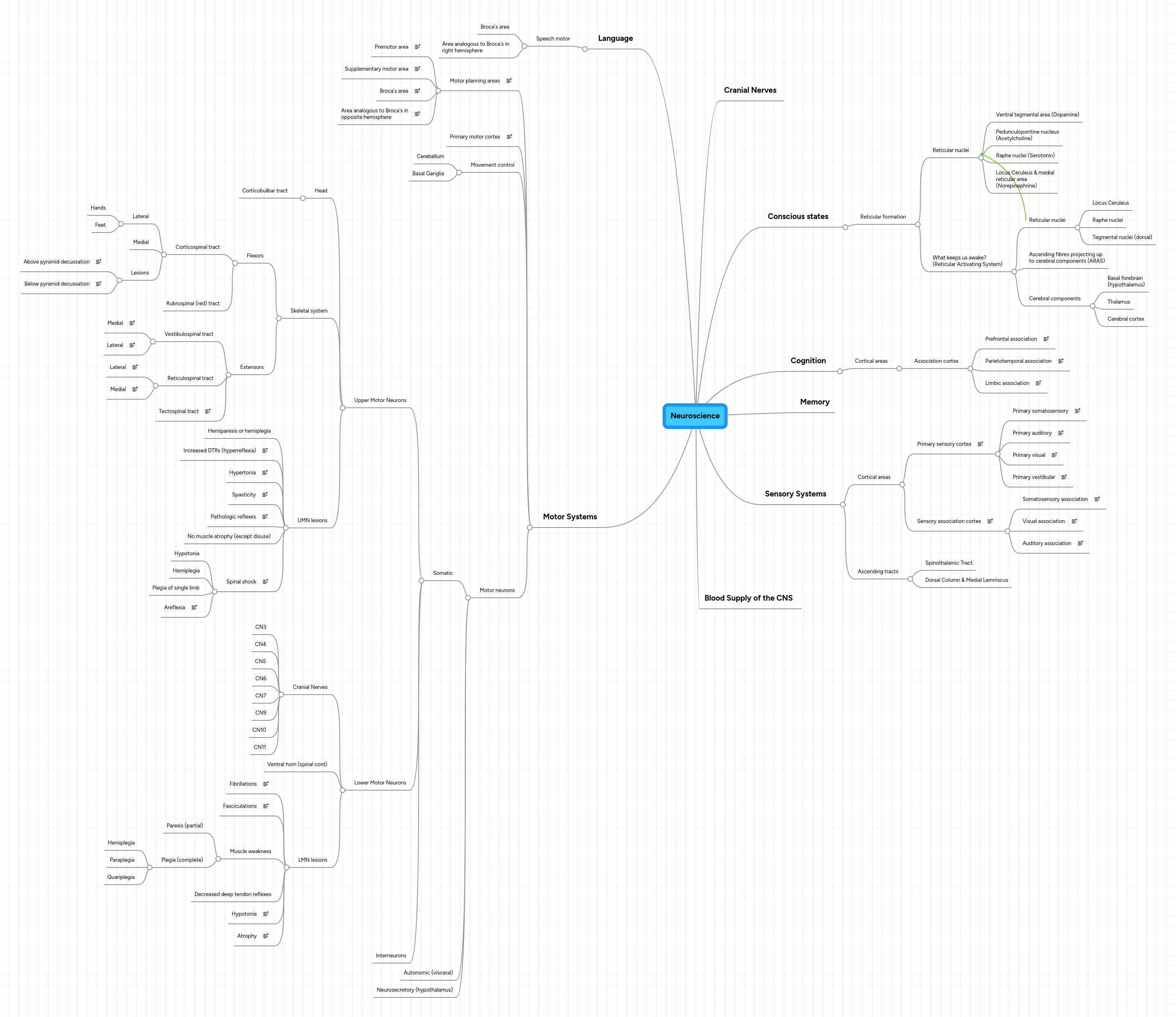 Neuroscience | MindMeister Mind Map