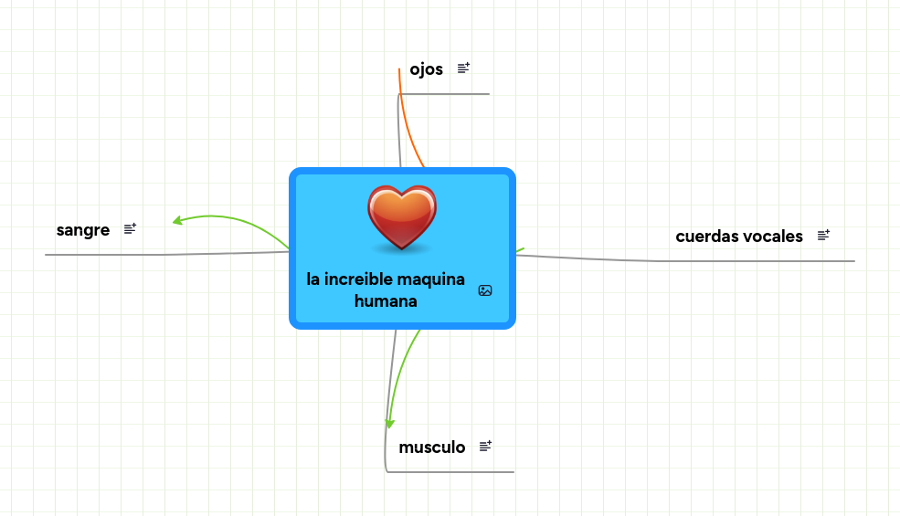 la increible maquina humana | MindMeister Mind map