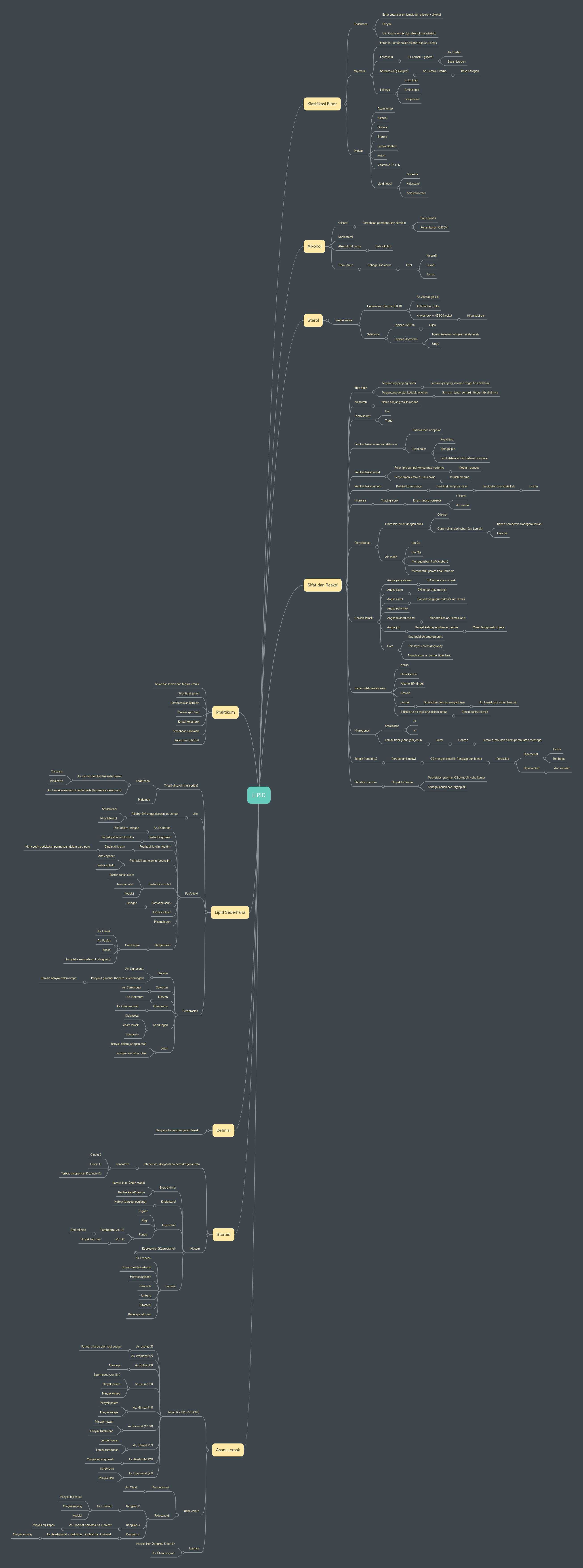 LIPID | MindMeister Mind map
