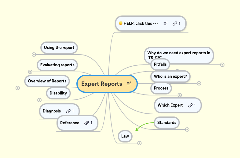 Expert Reports | MindMeister Mind map