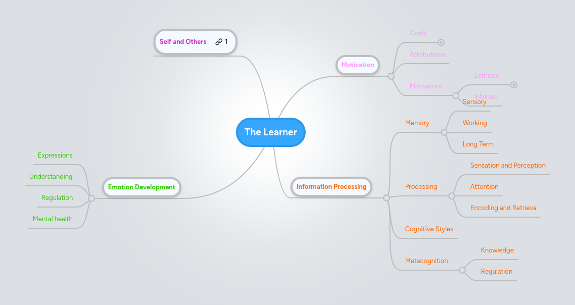 The Learner | MindMeister Mind map