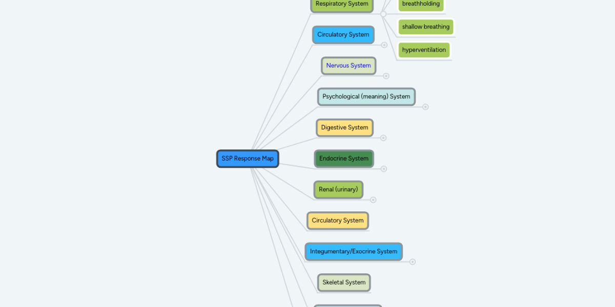 SSP Response Map | MindMeister Mind Map