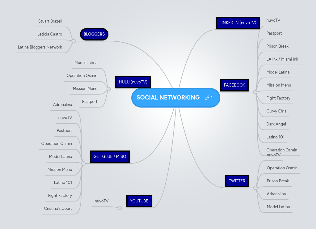 SOCIAL NETWORKING | MindMeister Mind map
