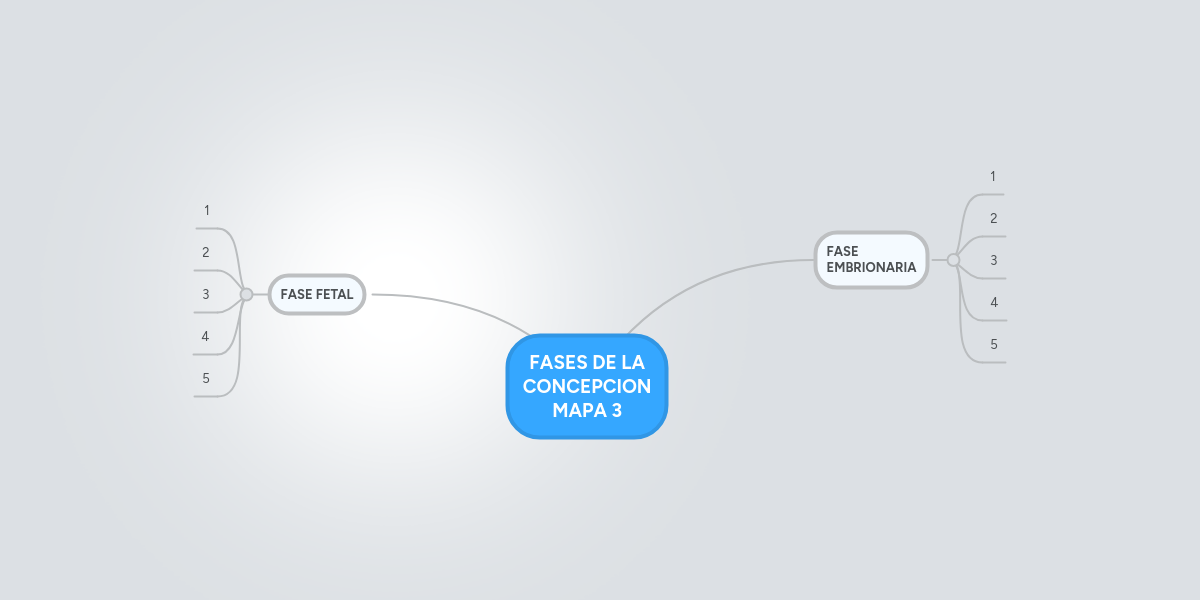 FASES DE LA CONCEPCION MAPA 3 | MindMeister Mind Map