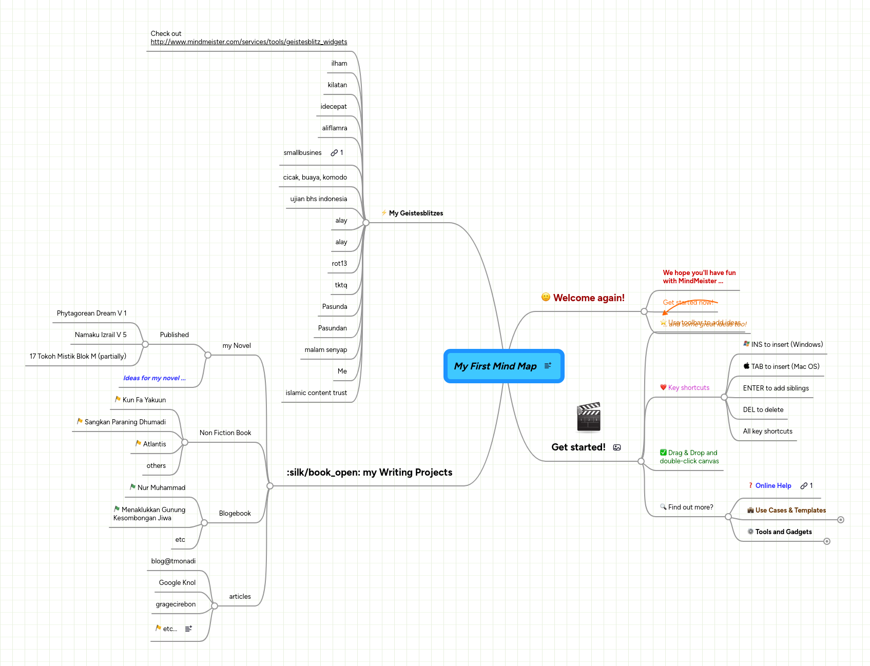 My First Mind Map | MindMeister Mind Map