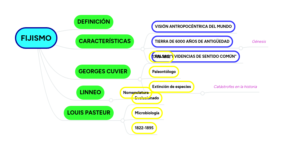 FIJISMO | MindMeister Mapa mental