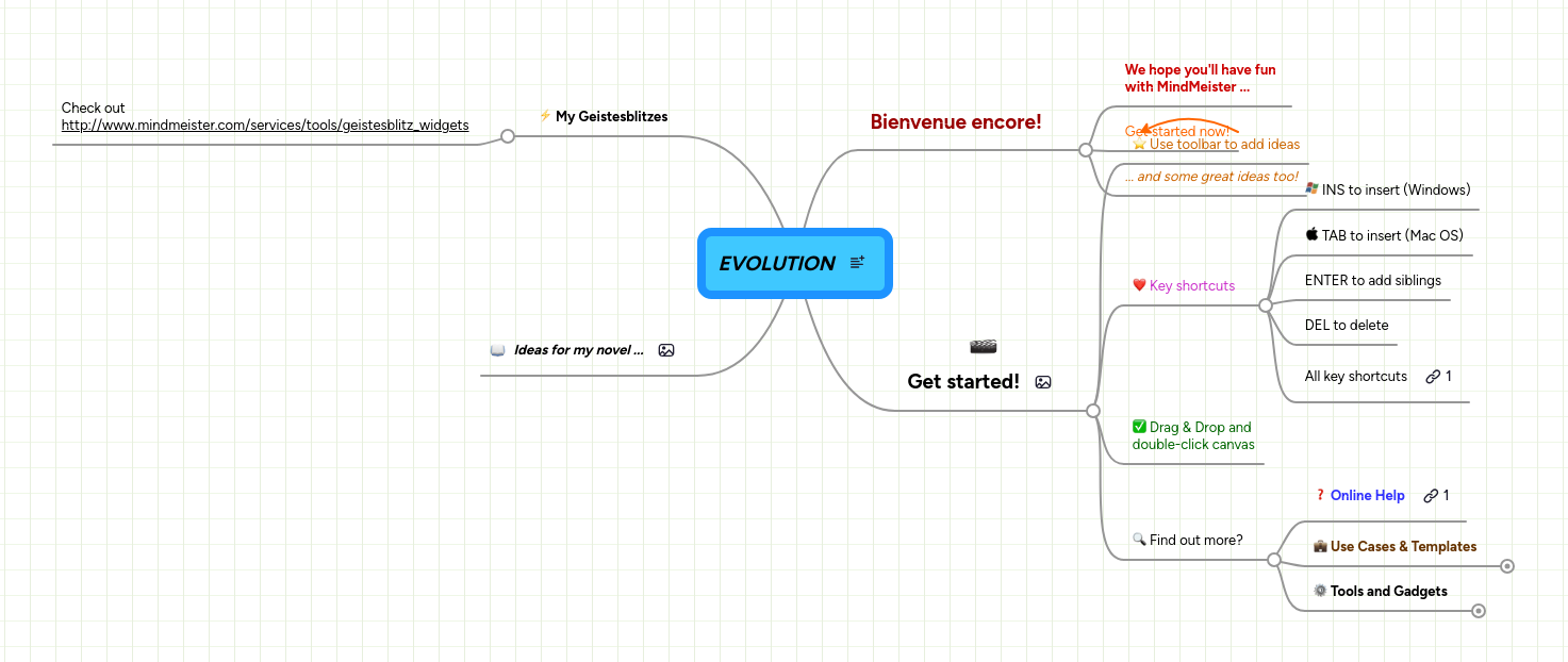 EVOLUTION | MindMeister Mind Map