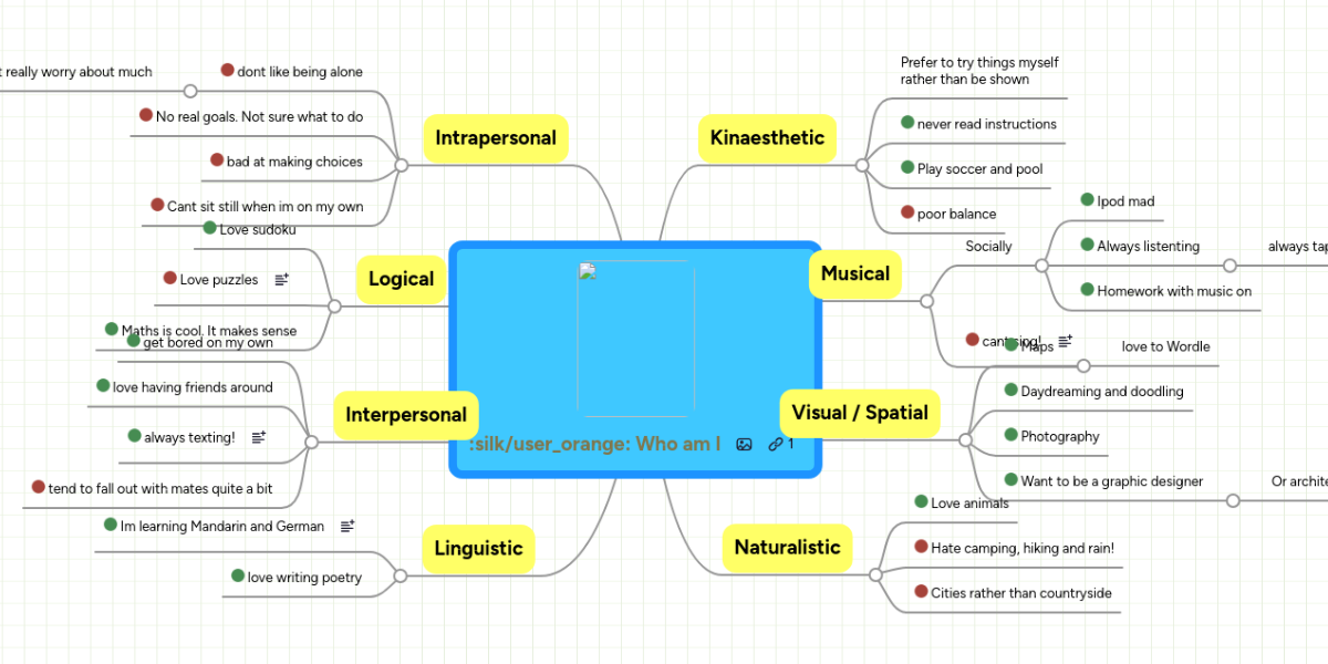 Who am I | MindMeister Mind Map