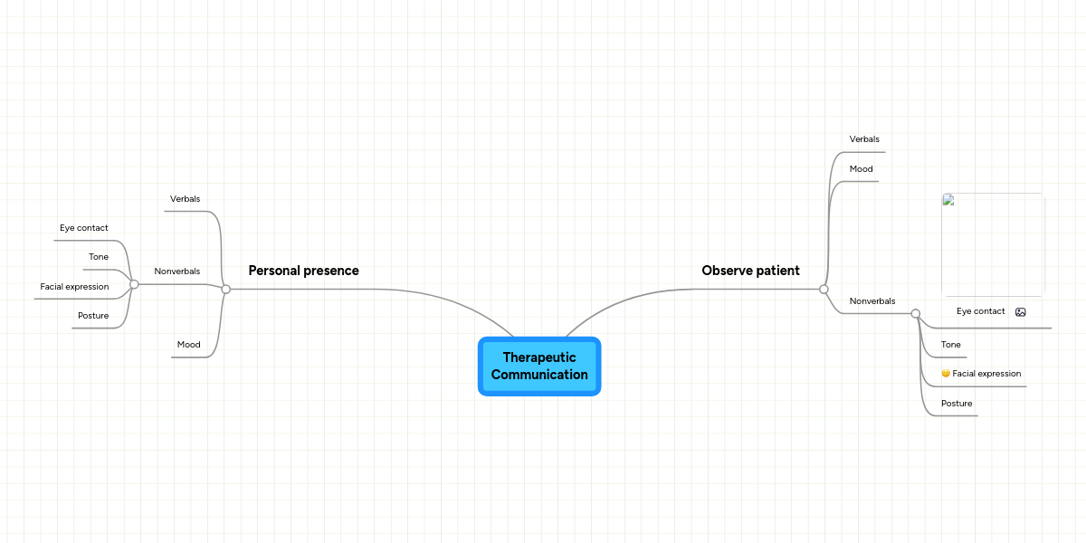 Therapeutic Communication | MindMeister Mind Map