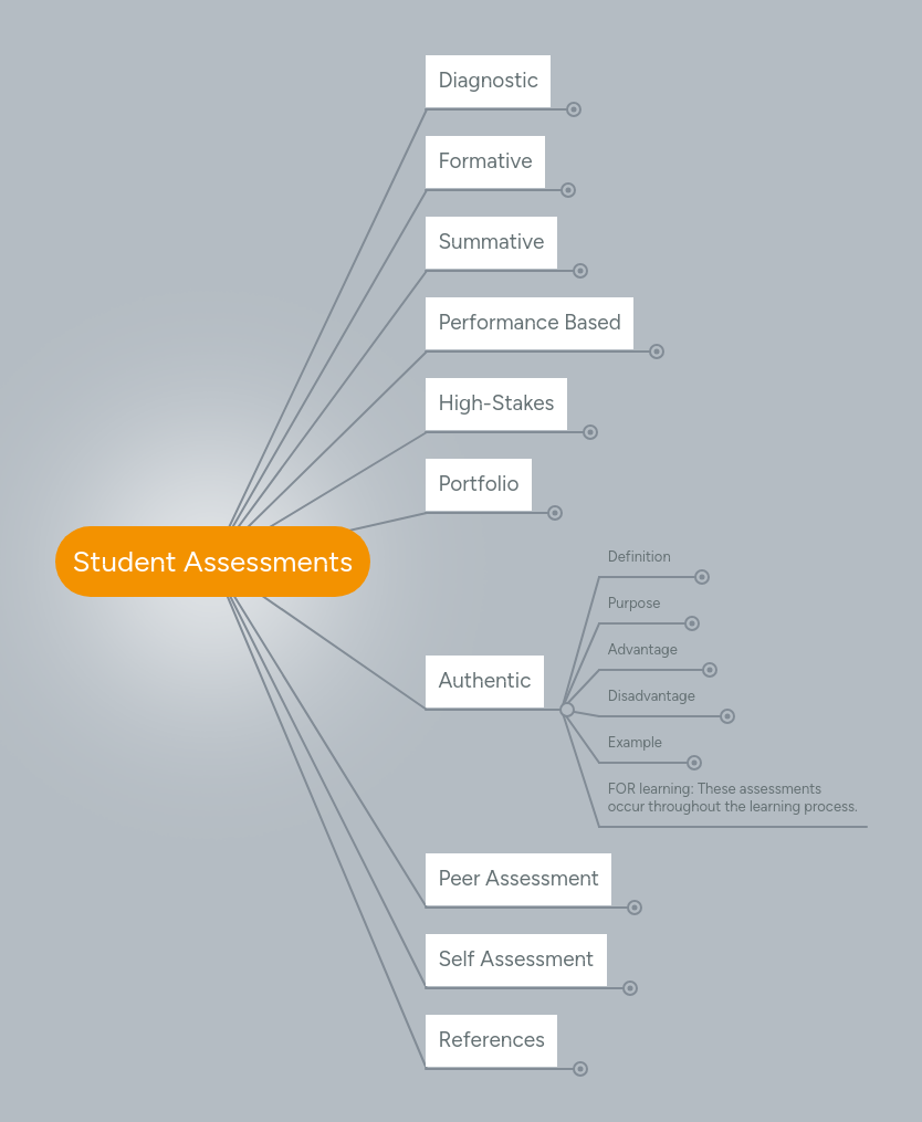 Student Assessments | MindMeister Mind Map