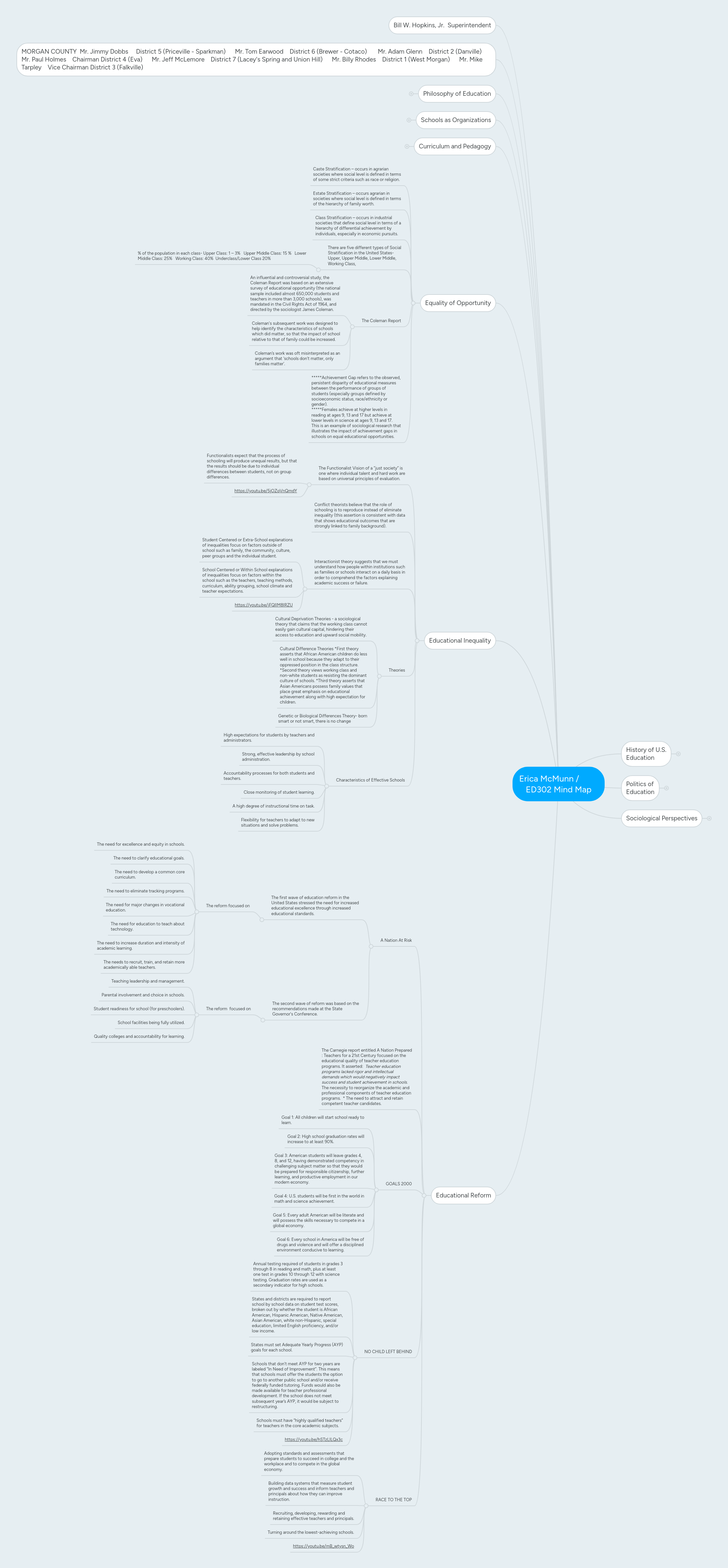 Erica McMunn / ED302 Mind Map | MindMeister Mind map