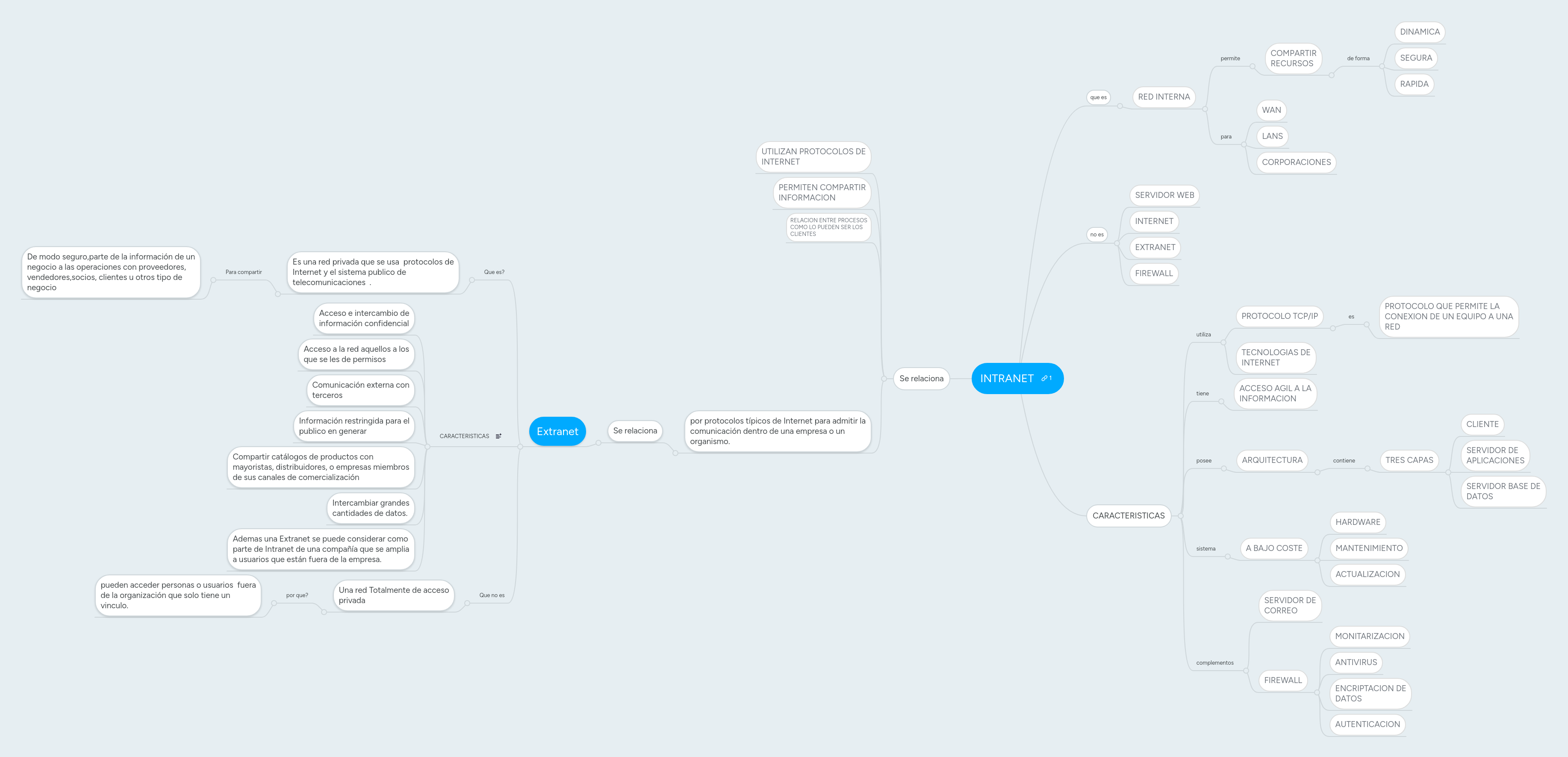 INTRANET | MindMeister Mind map