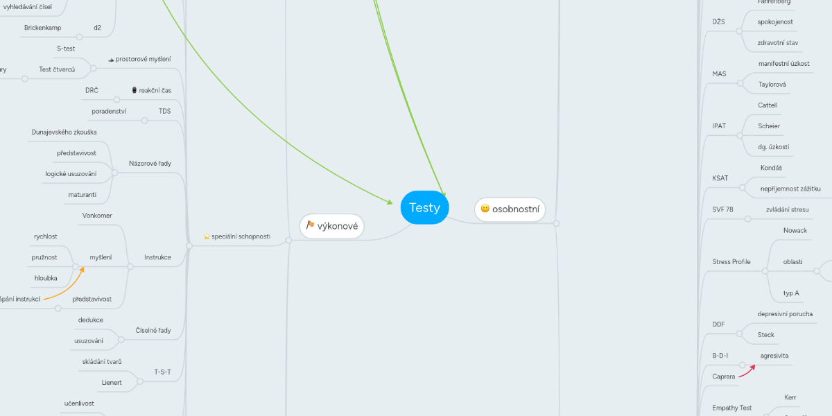 Testy | MindMeister Mind Map