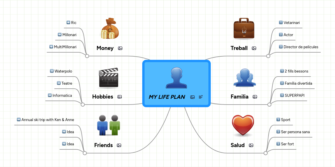 *MY LIFE PLAN * | MindMeister Mind map