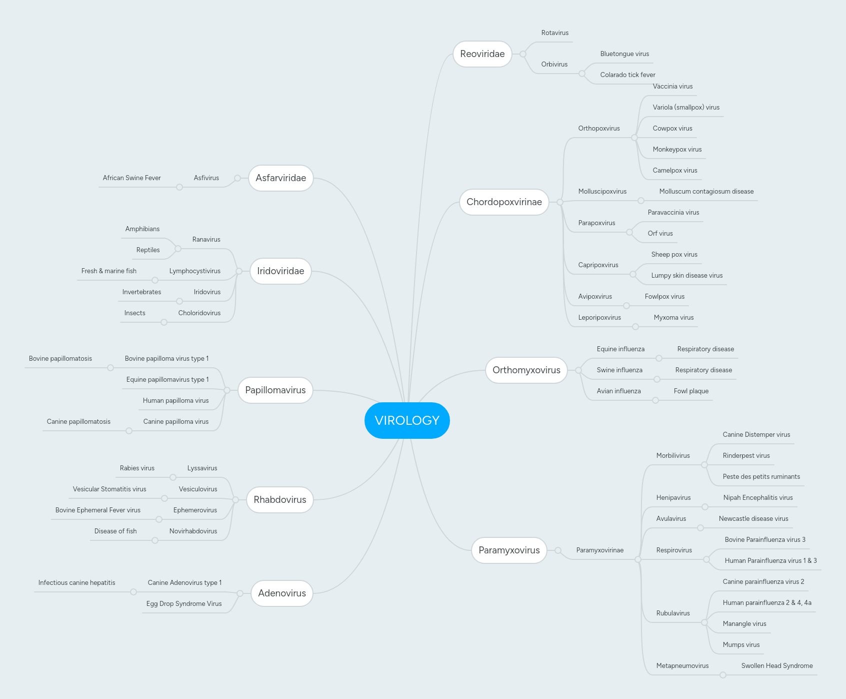 VIROLOGY | MindMeister Mind map