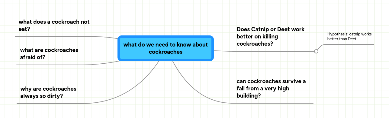 what do we need to know about cockroaches | MindMeister Mind Map