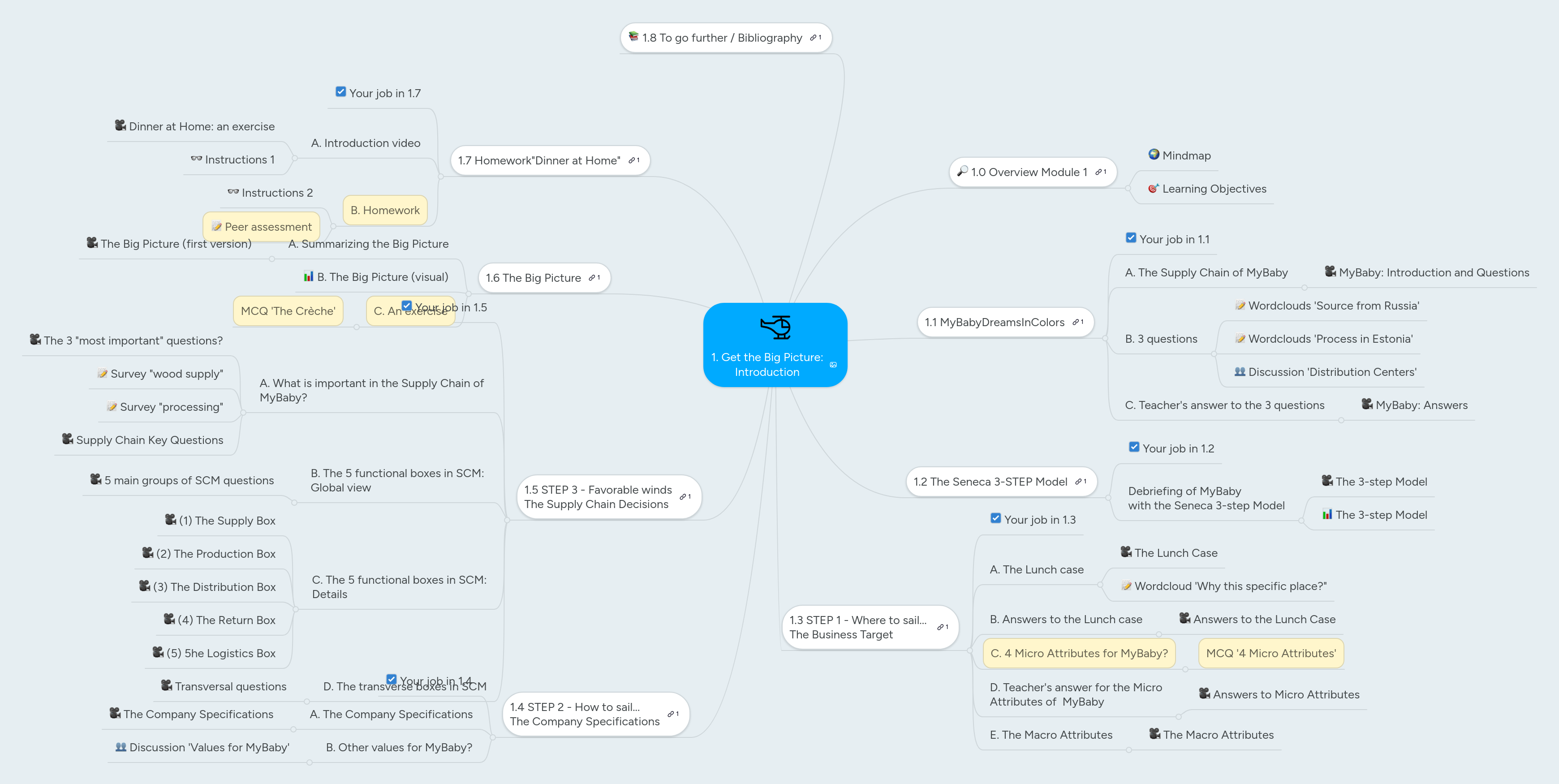 1. Get the Big Picture: Introduction | MindMeister Mind Map