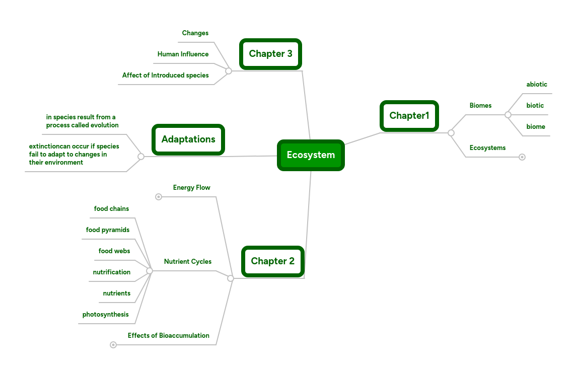 Ecosystem | MindMeister Mind map