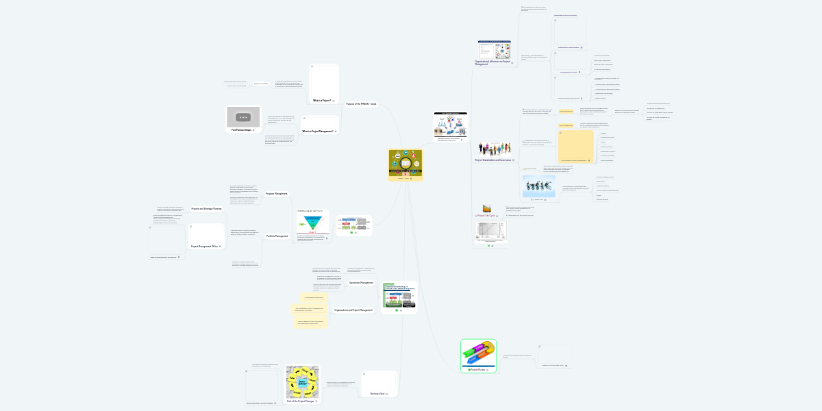 PMBOK® Guide | MindMeister Mind Map