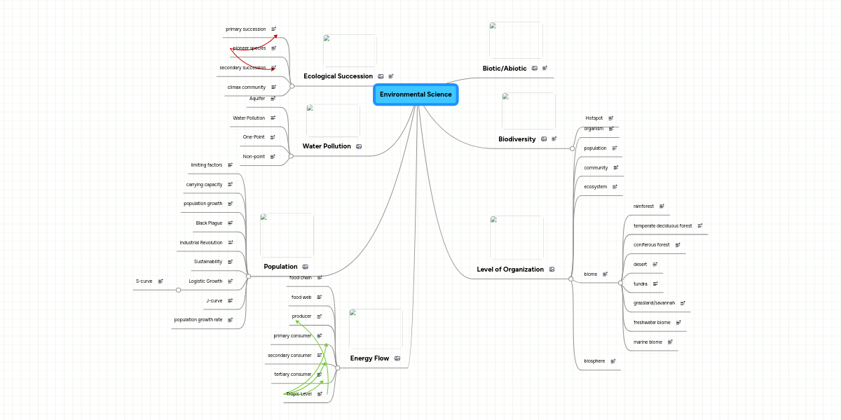 Environmental Science | MindMeister Mind Map
