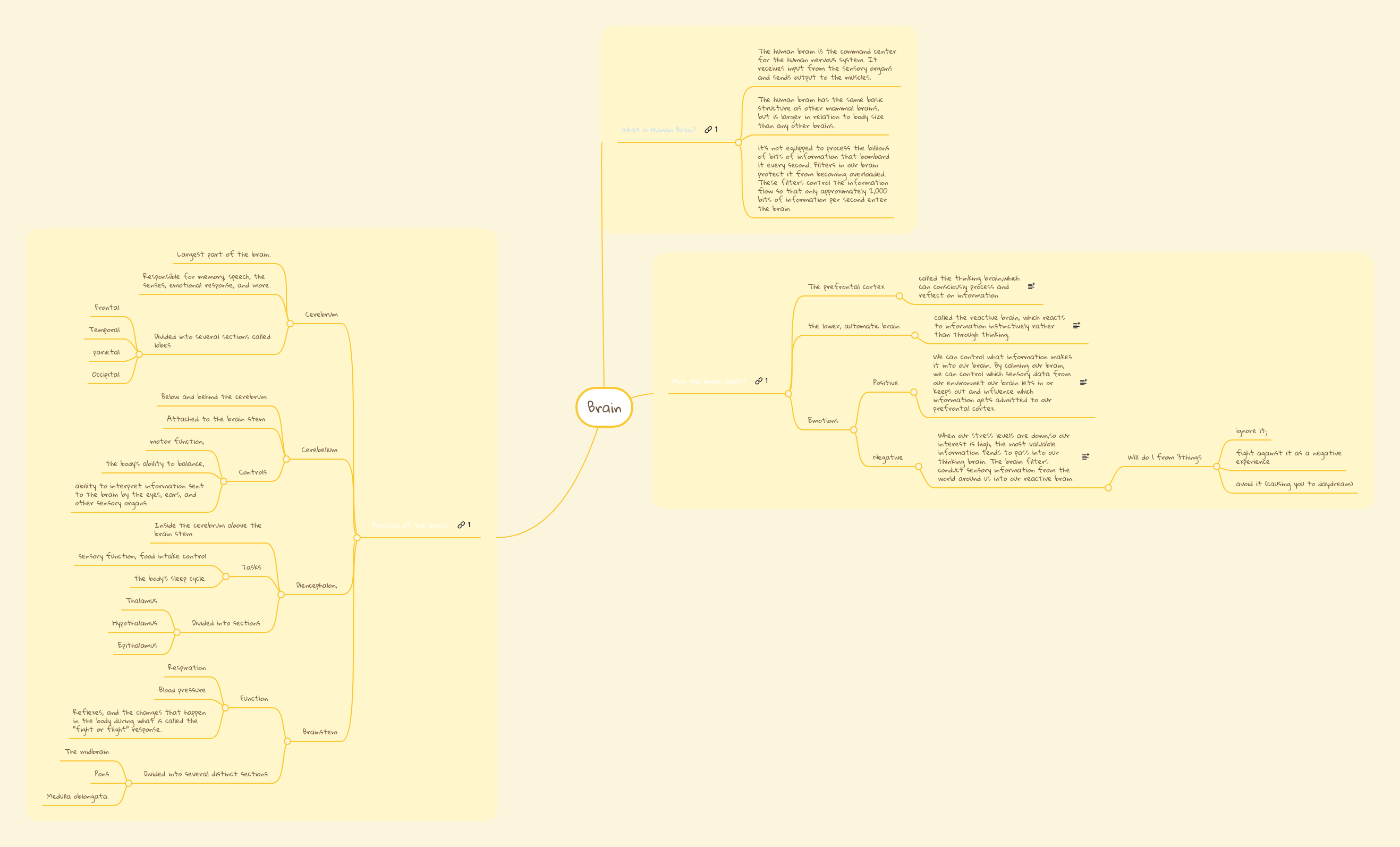 Brain | MindMeister Mind map
