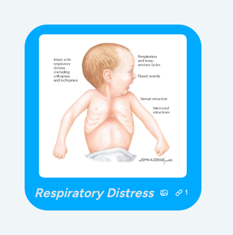 Respiratory Distress | MindMeister Mind Map