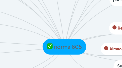 norma 605 | MindMeister Mapa mental