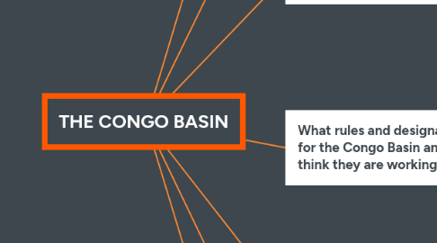 THE CONGO BASIN | MindMeister Mind map