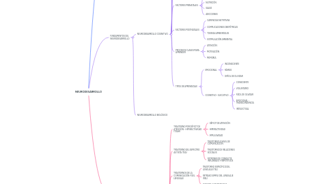 NEURODESARROLLO | MindMeister Mapa Mental