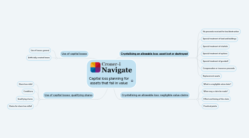 Asset becoming worthless | MindMeister Mind Map