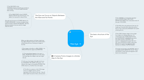 The Eye | MindMeister Mind map