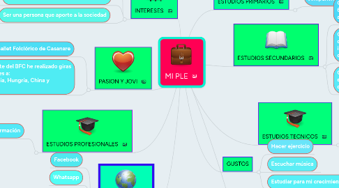 MI PLE | MindMeister Mapa Mental