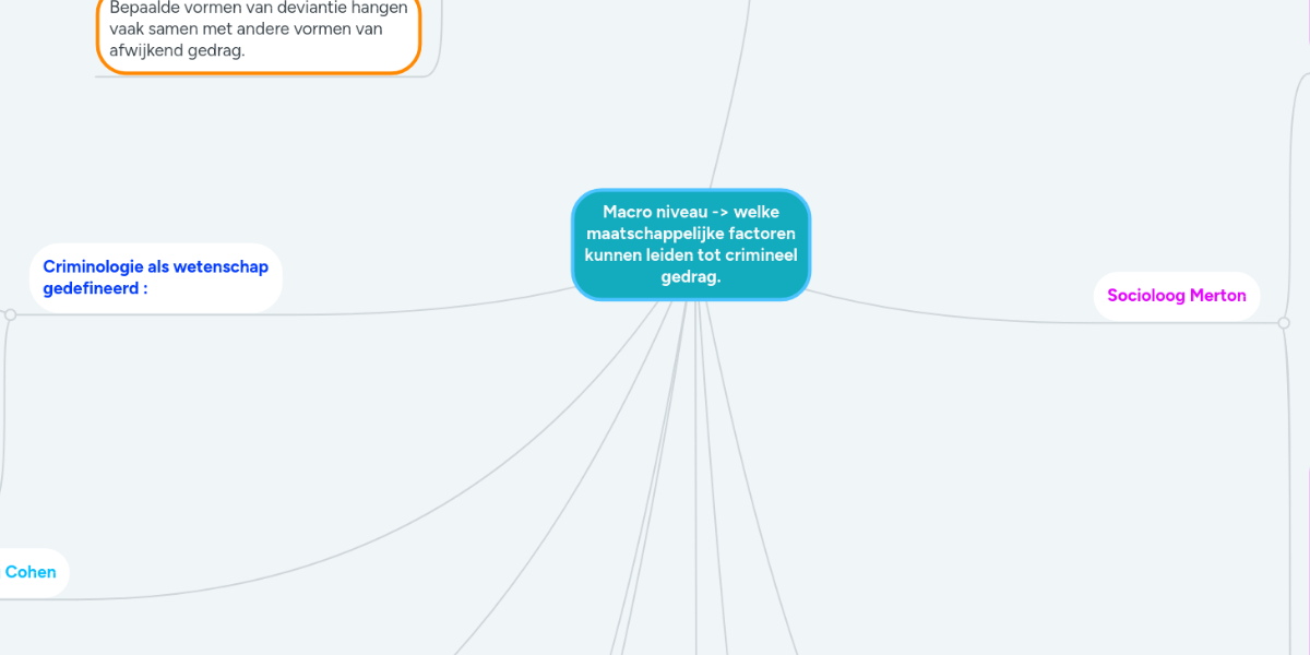 Macro niveau -> welke maatschappelijke factoren k... | MindMeister Mind Map